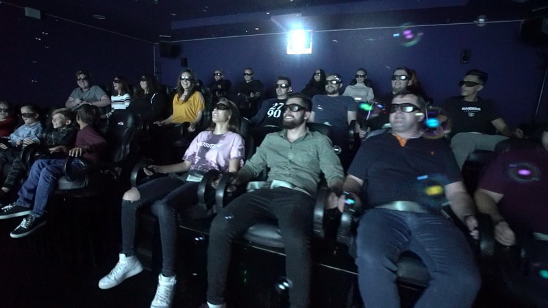 Cinema 5D, noua tehnologie virtuala, acum doar in Oradea: Senzații...