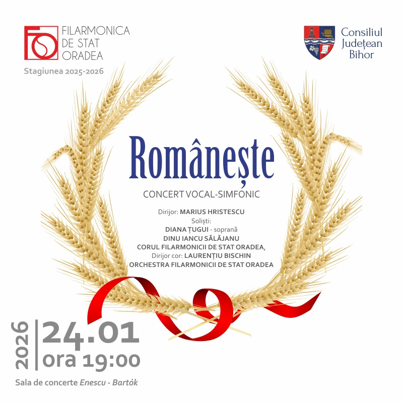 Romanește: Concert cu Dinu Iancu Salajanu, de Ziua Unirii Mici,...